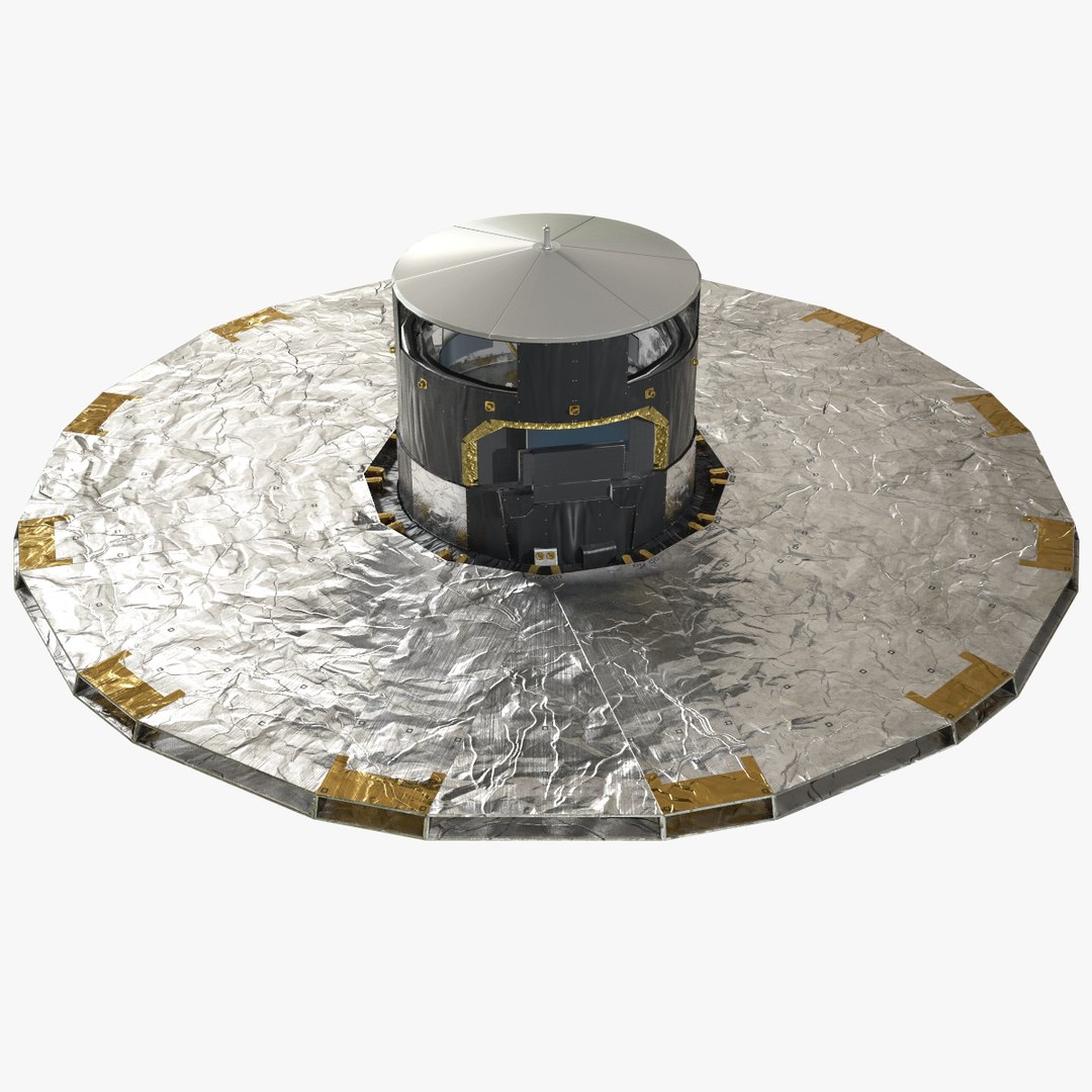 3D gaia space observatory esa model - TurboSquid 1463575