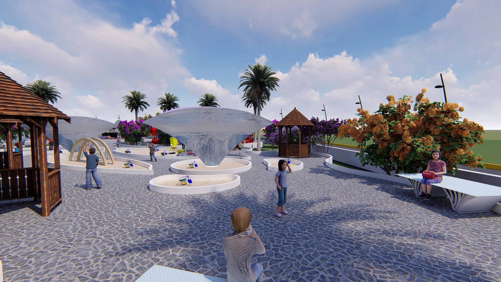 3D revit children playground - TurboSquid 1463572