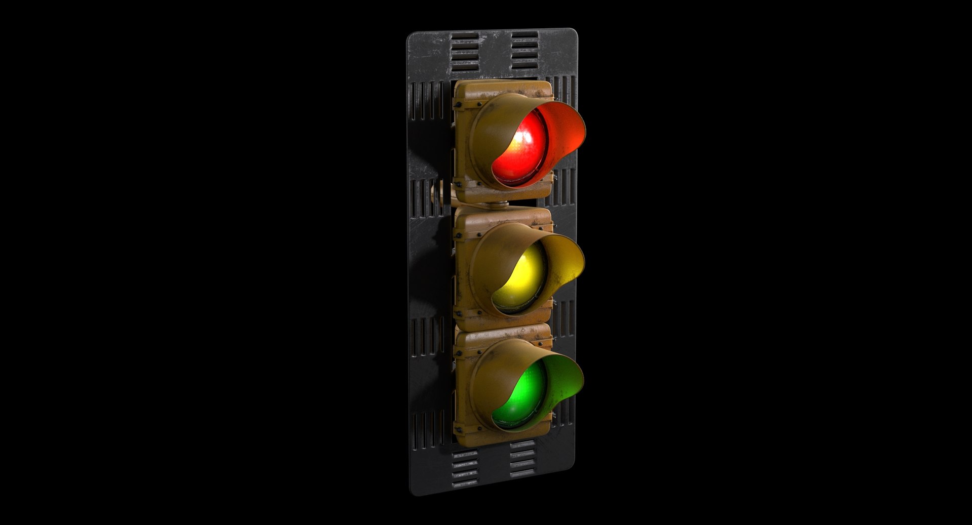 Traffic light model - TurboSquid 1463914