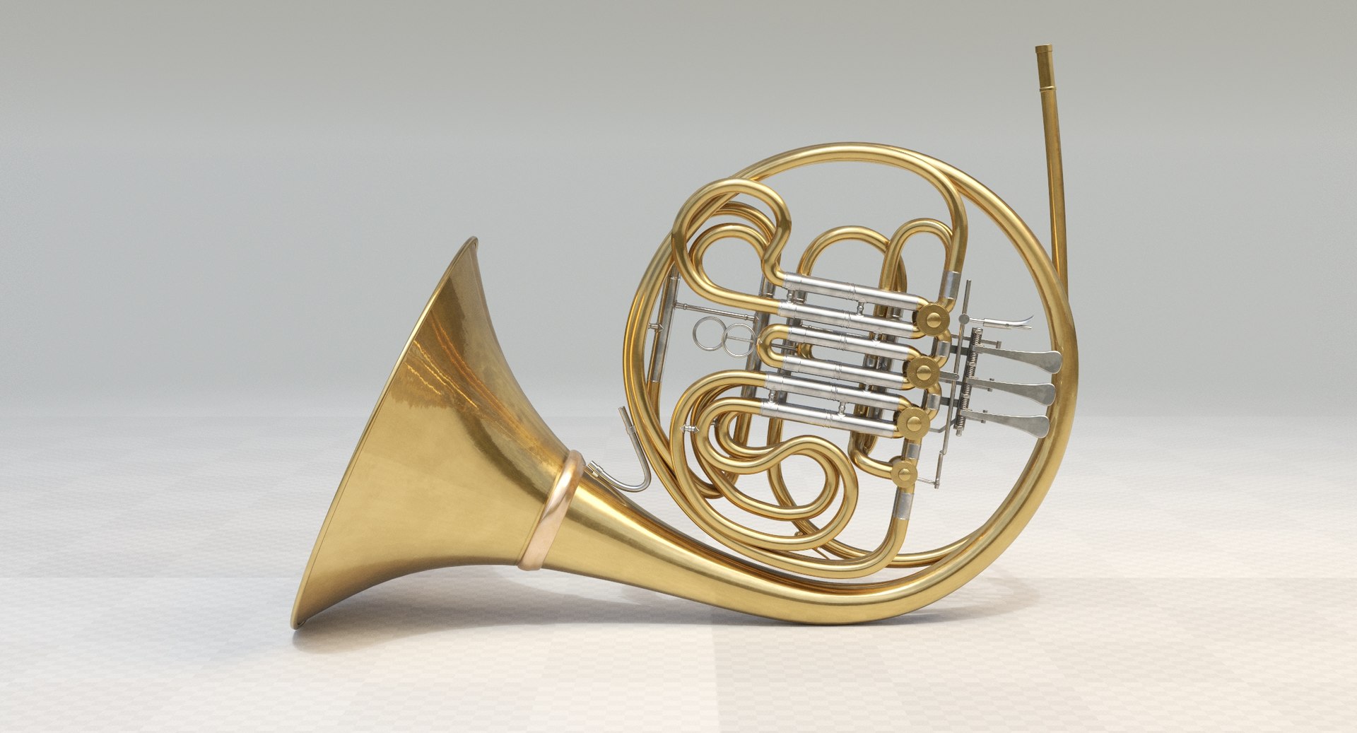3D french horn model - TurboSquid 1463981