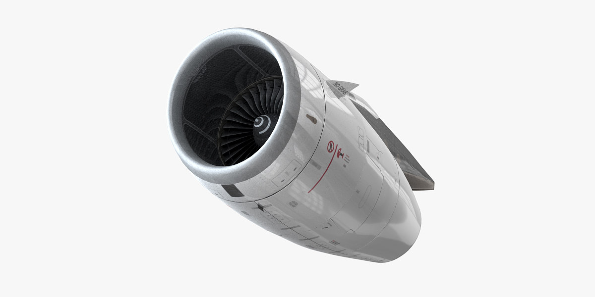 3D airbus a340 engine - TurboSquid 1463986