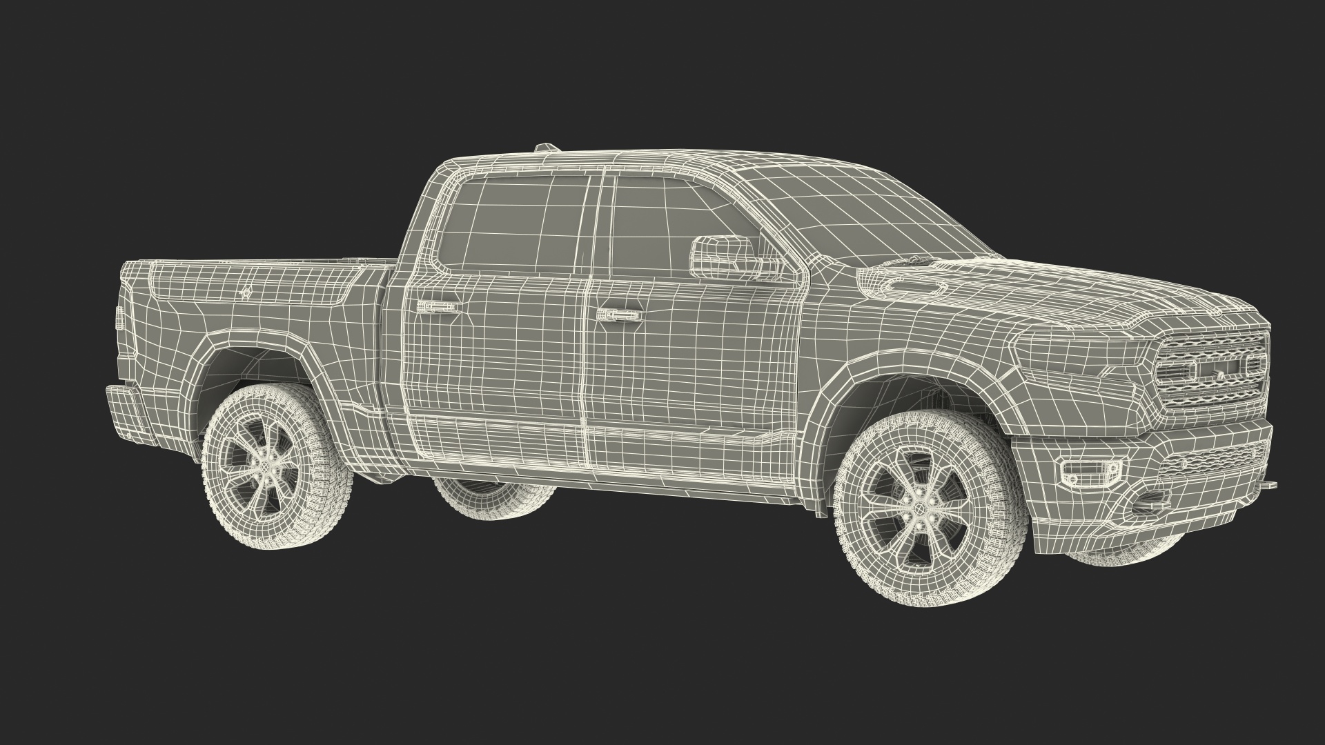 Pickup truck generic 3D model - TurboSquid 1464092