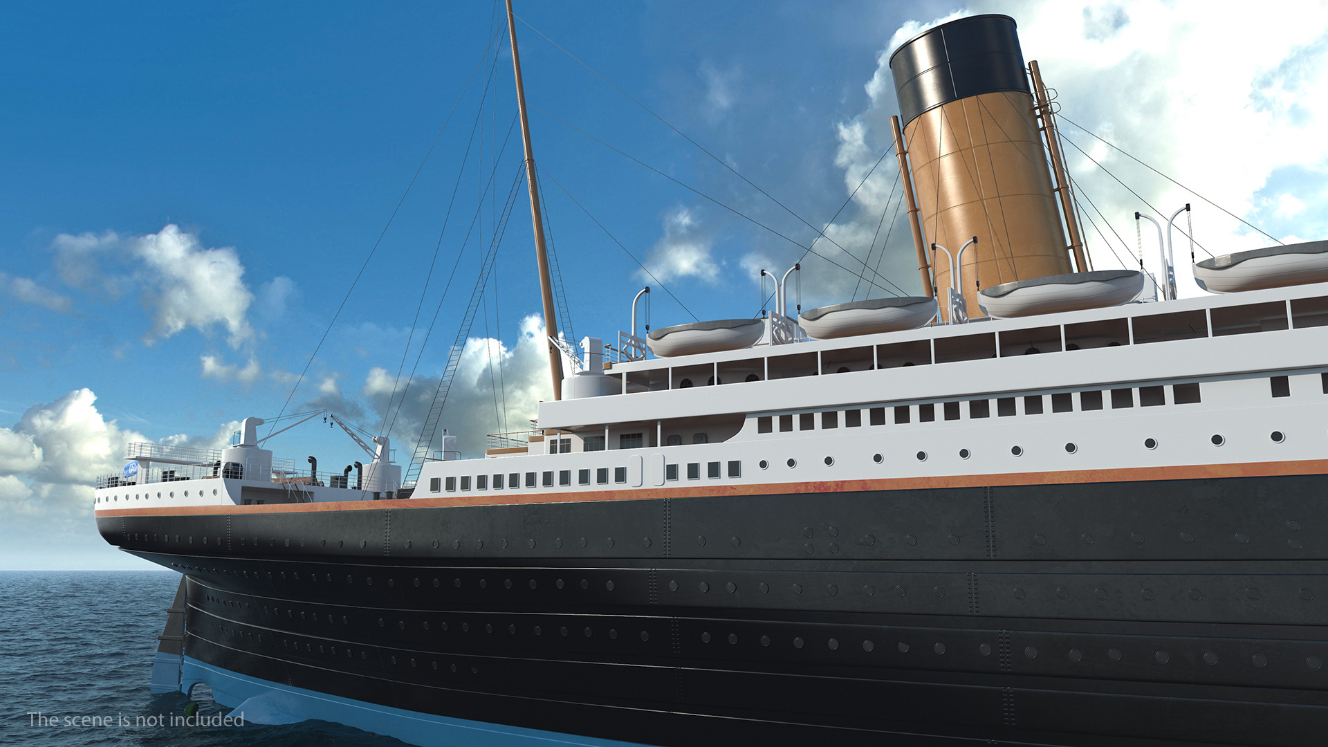 3D model ocean liner - TurboSquid 1464079