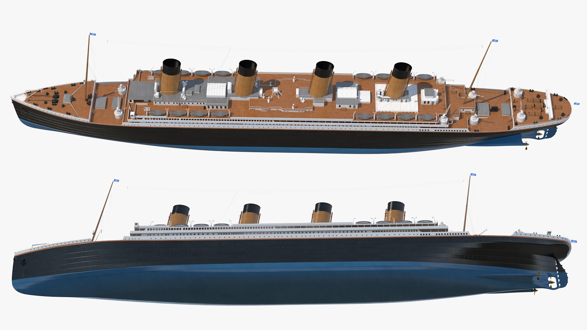3D model ocean liner - TurboSquid 1464079