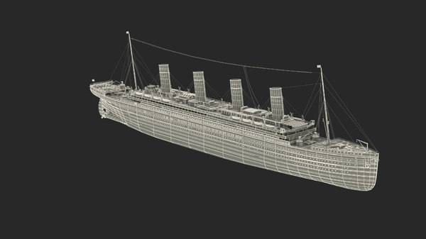 Titanic passenger rms 3D model - TurboSquid 1464117