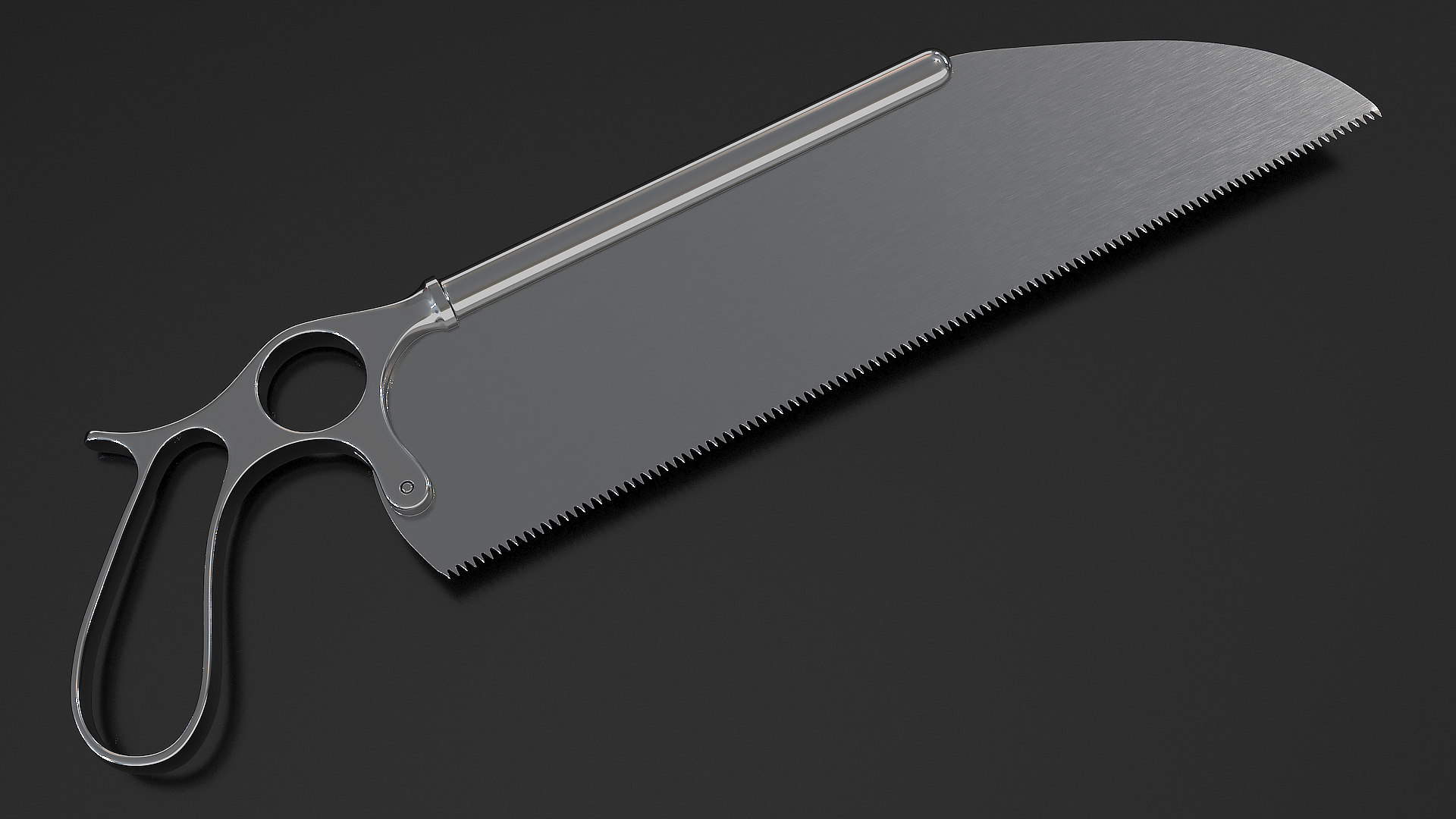 Surgeons hand bone saw 3D model - TurboSquid 1464114