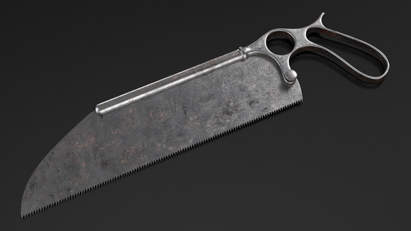 3D bone saw surgical tool - TurboSquid 1464216