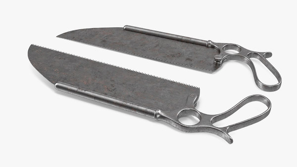 3D bone saw surgical tool - TurboSquid 1464216