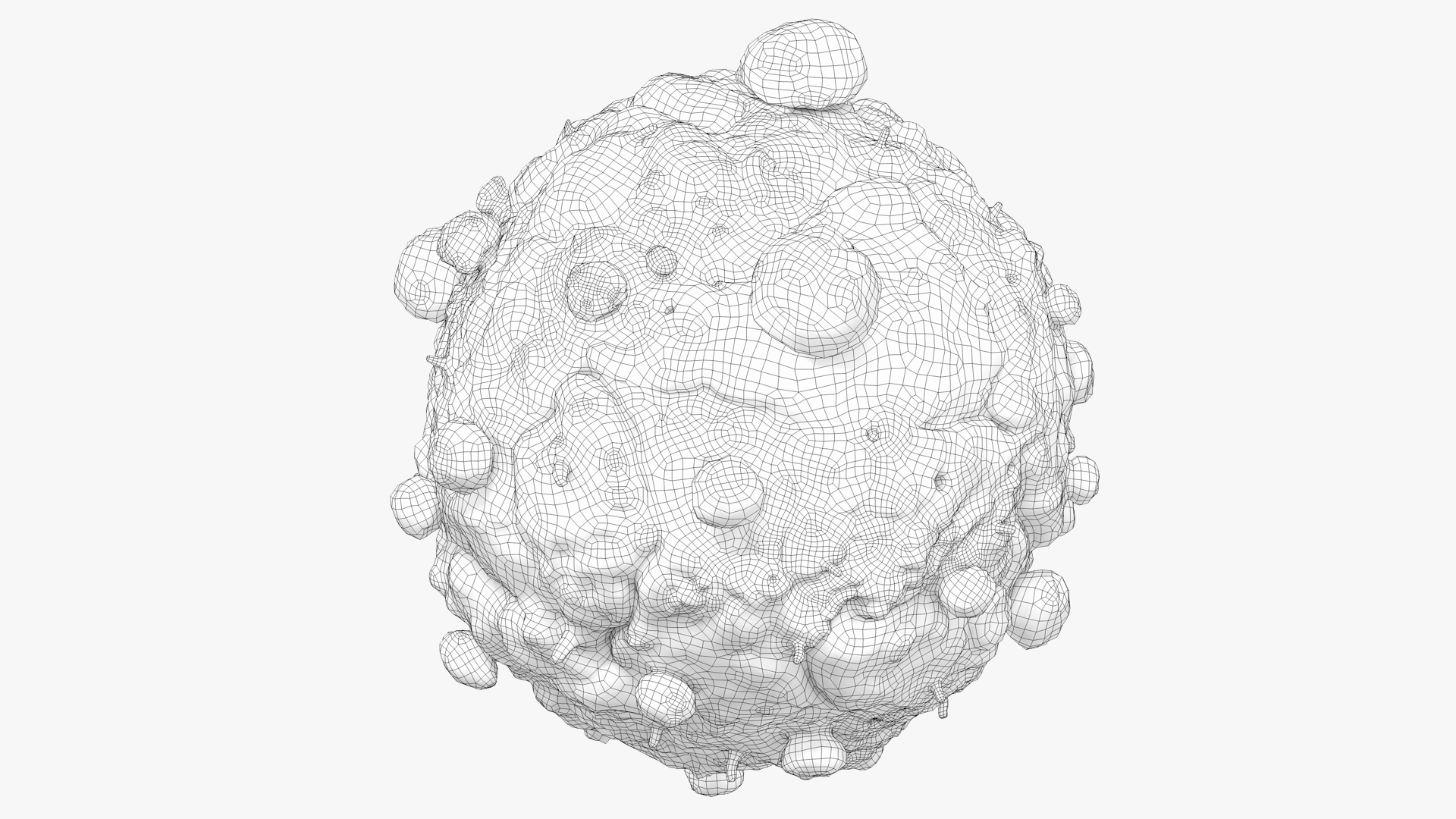 3D cancer cell nucleus model - TurboSquid 1464153