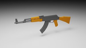 AK-47 Blender Models for Download | TurboSquid
