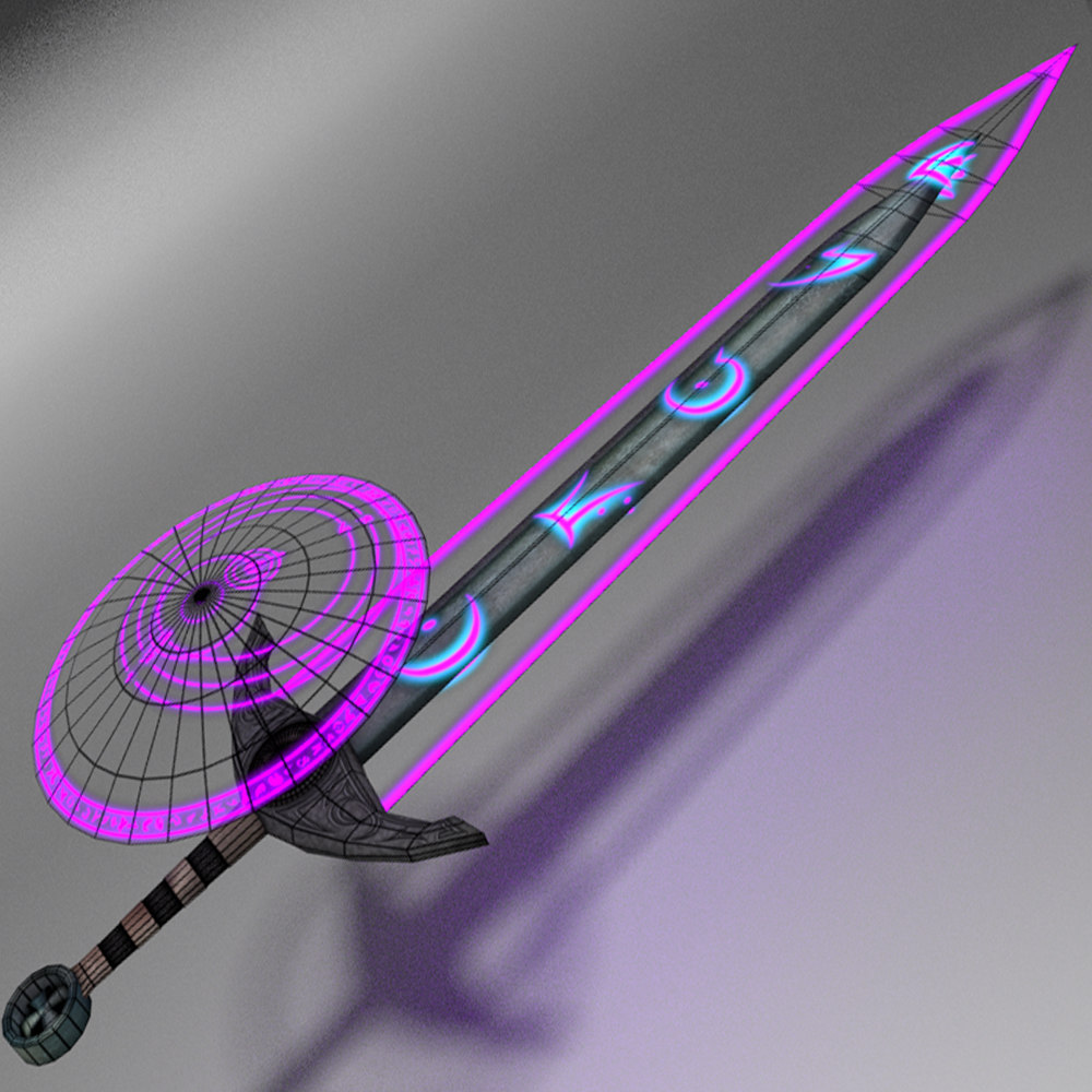 Sword mobile games 3D model - TurboSquid 1461689