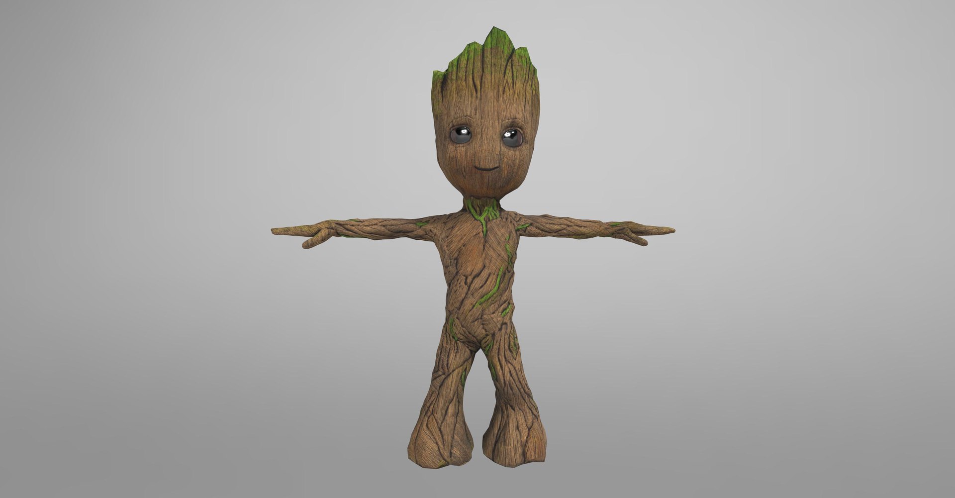 3D groot - TurboSquid 1464308