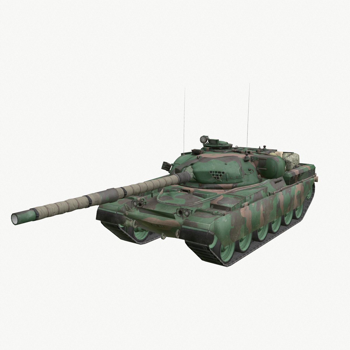 Chieftain mk5 main battle tank 3D model - TurboSquid 1464295