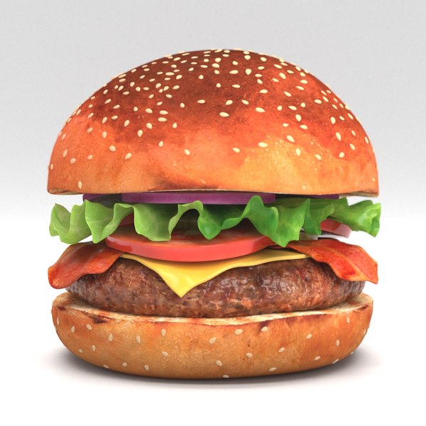 Burger 3D Models for Download | TurboSquid
