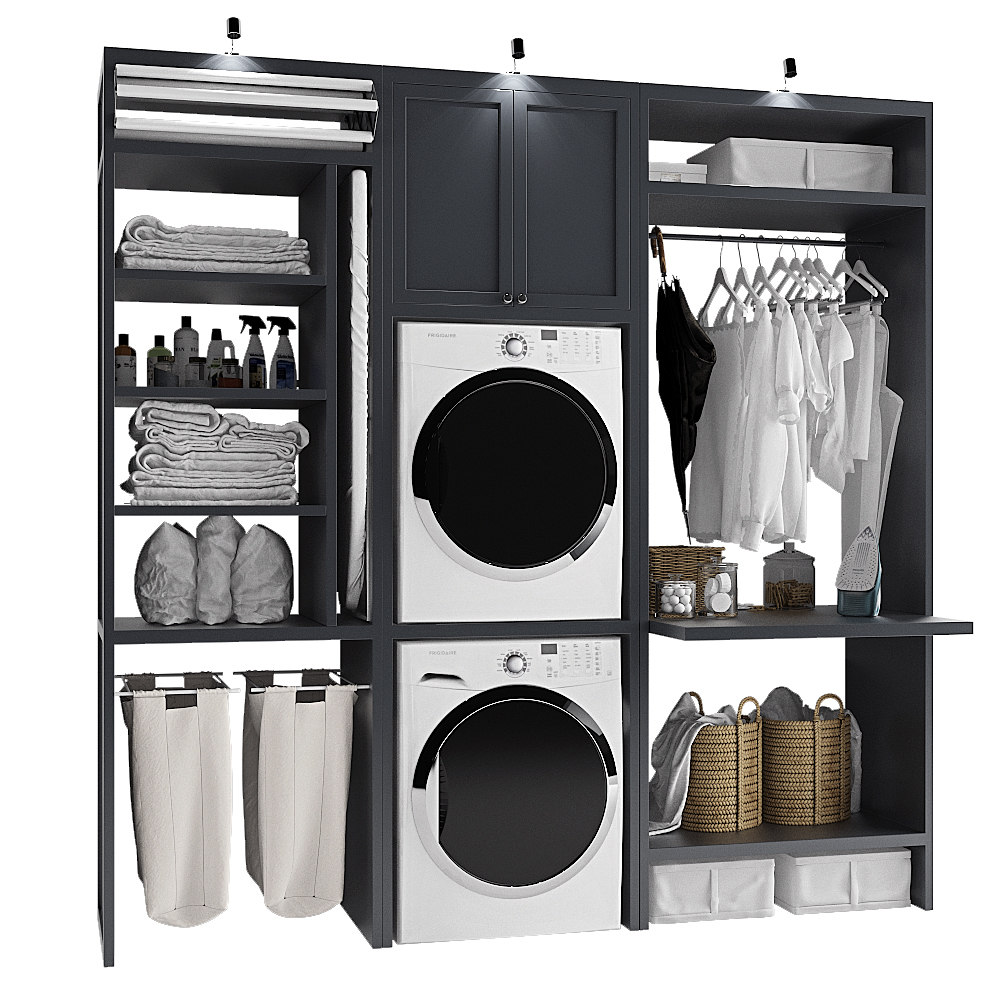 Laundry decor 3D model - TurboSquid 1464564