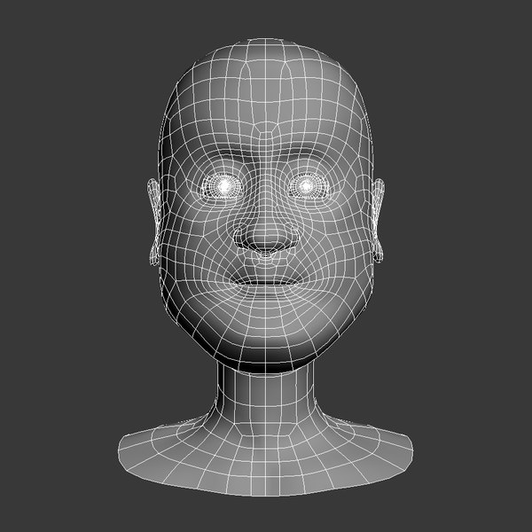Man face 3D model - TurboSquid 1463916