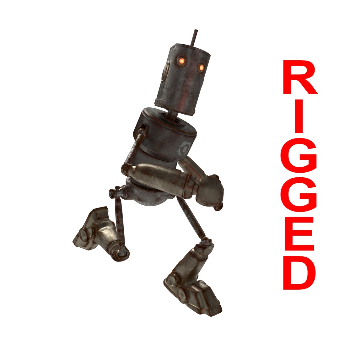 - rig robot 3D model - TurboSquid 1464431