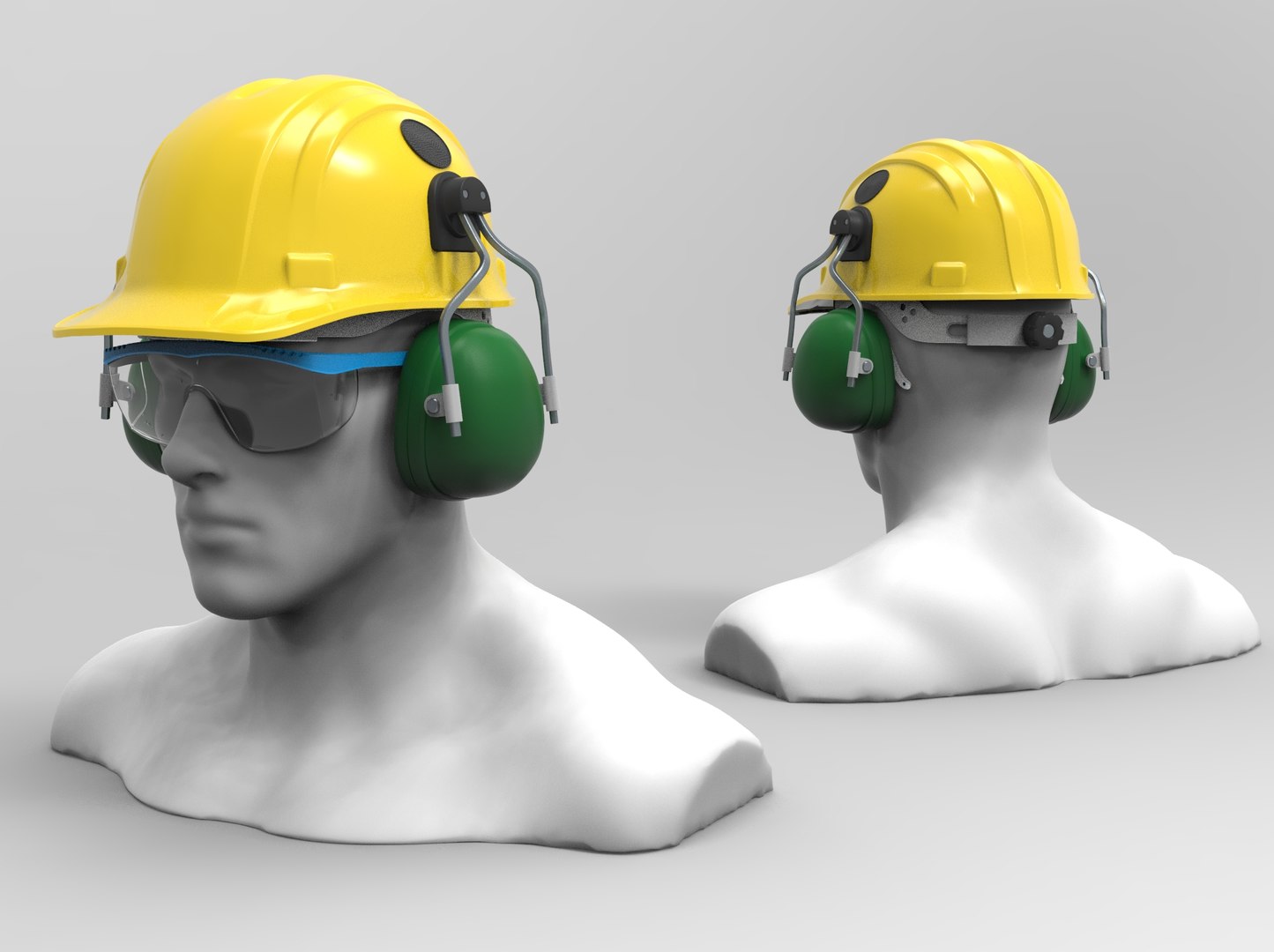 Safety hat 3D model - TurboSquid 1464667