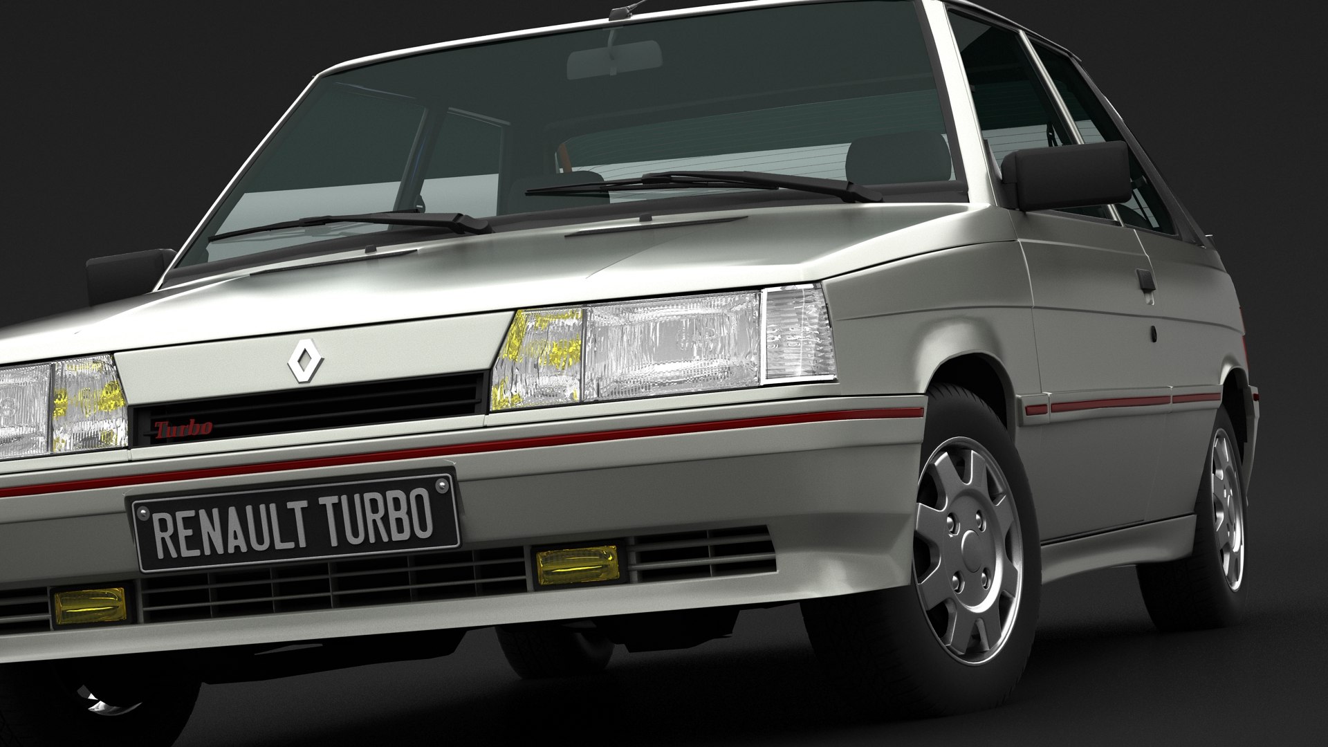 3D model renault 11 turbo - TurboSquid 1464804