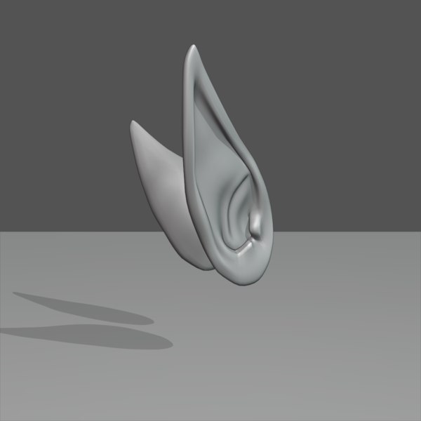 3D elf ears - TurboSquid 1464882