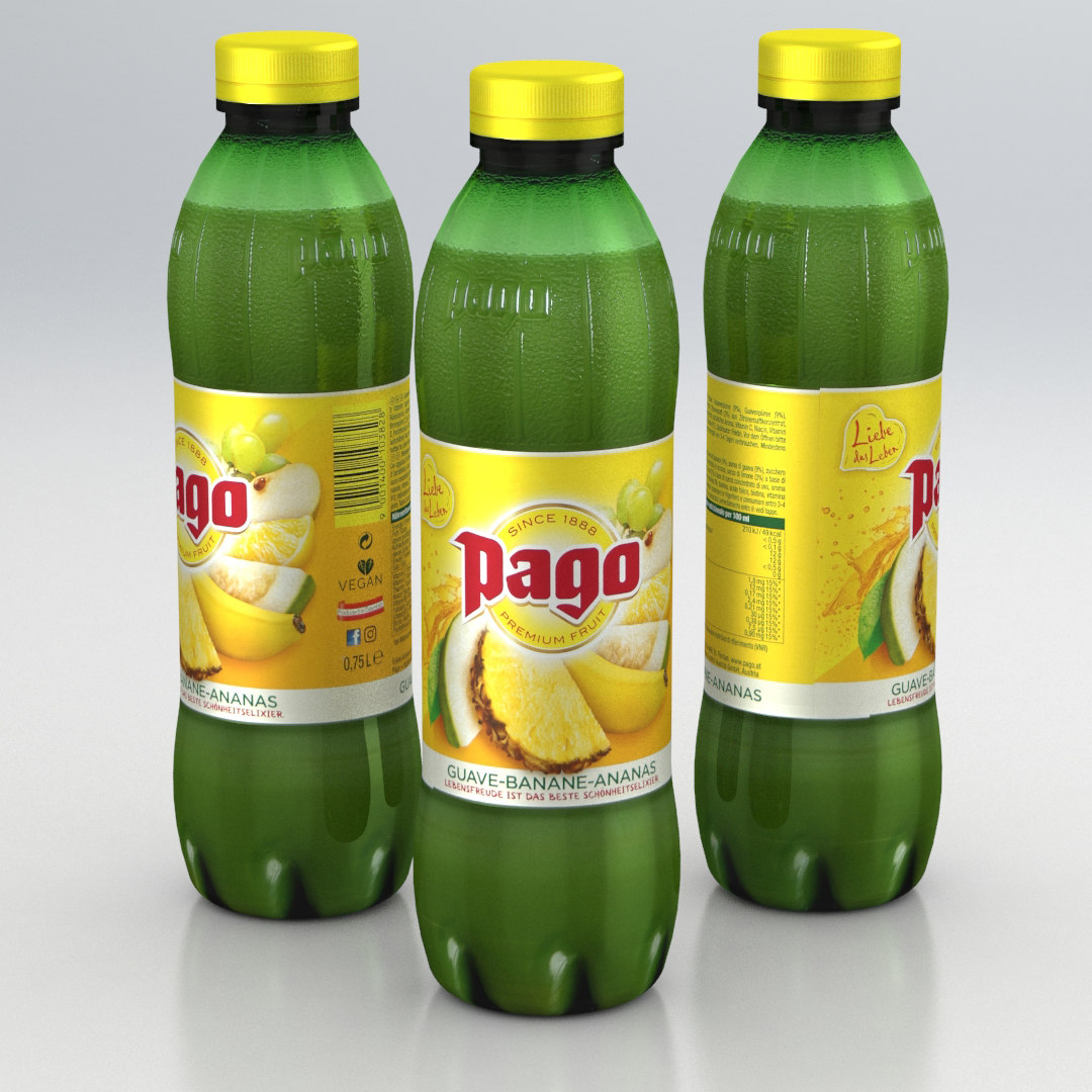 3D beverage juice model - TurboSquid 1464915