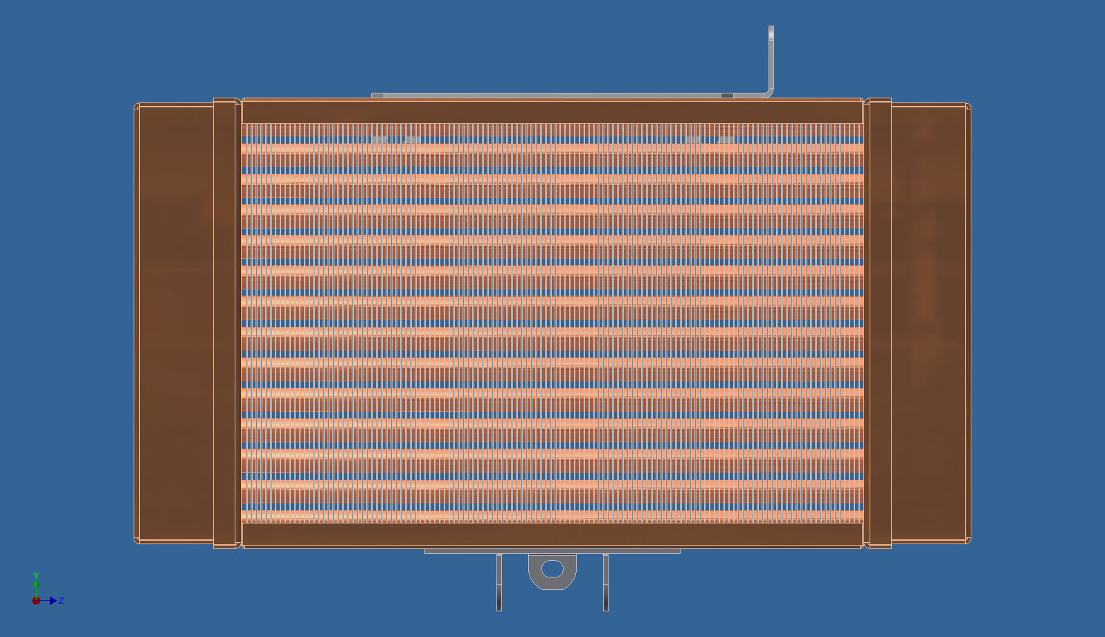 Motorbike radiator 3D model - TurboSquid 1464916