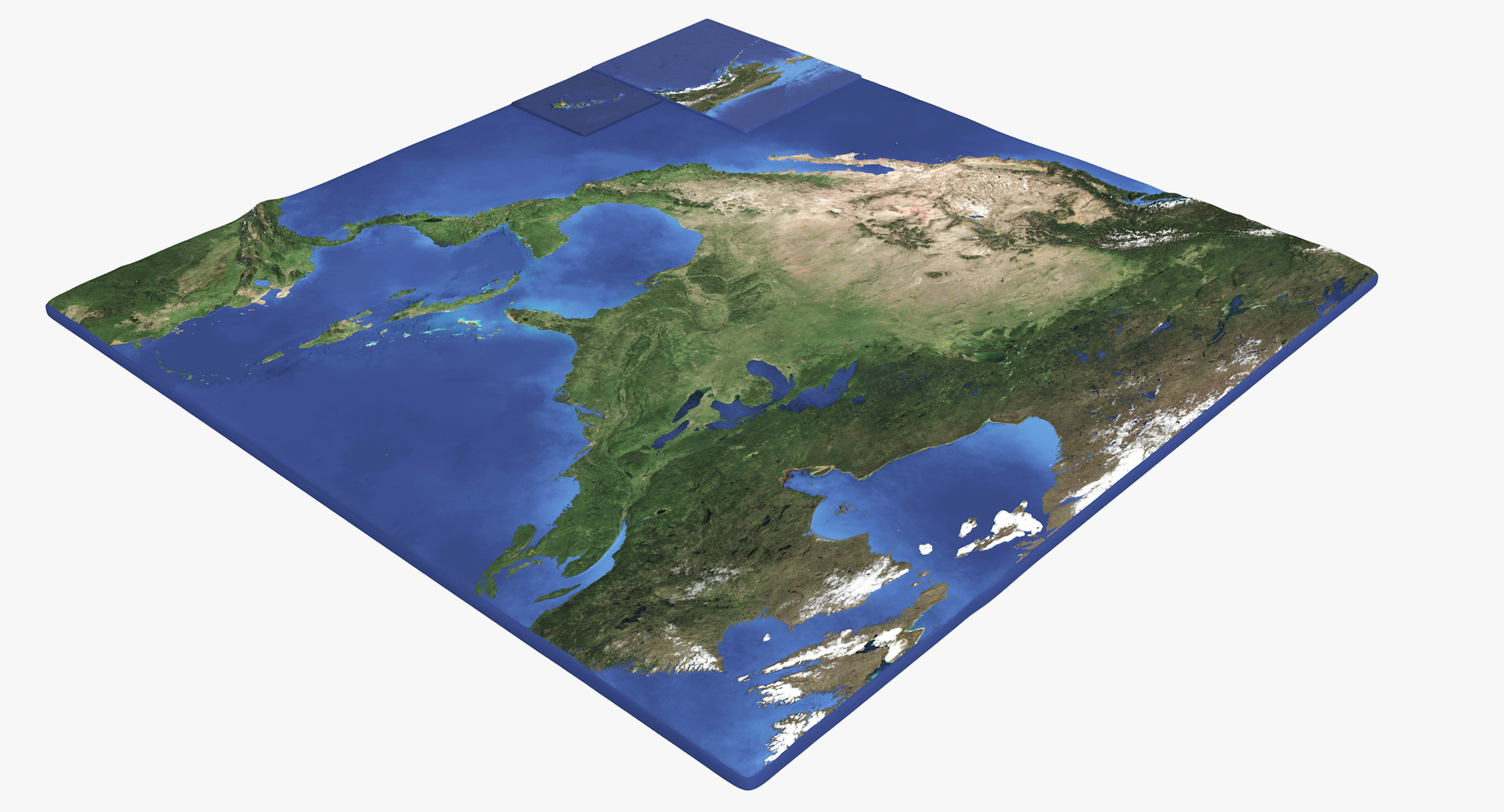 Usa alaska hawaii 3D model - TurboSquid 1464936
