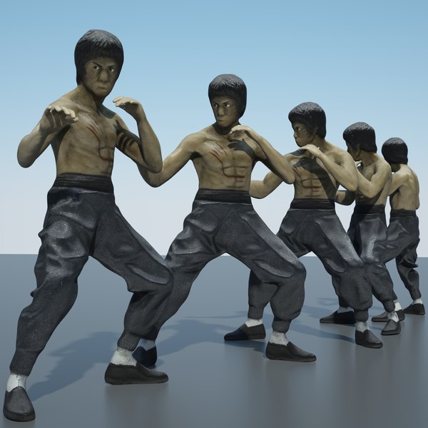 Bruce Lee 3D Models for Download | TurboSquid