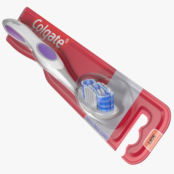 Colgate 360 optic toothbrush 3D model - TurboSquid 1465081