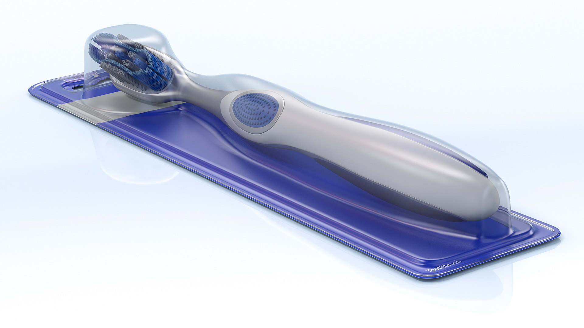 Toothbrush blister packaging tooth 3D model - TurboSquid 1465429