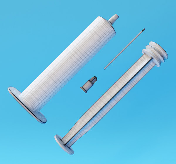 modelo 3d Jeringa - Instrumento médico modelo 3D - TurboSquid 1465050