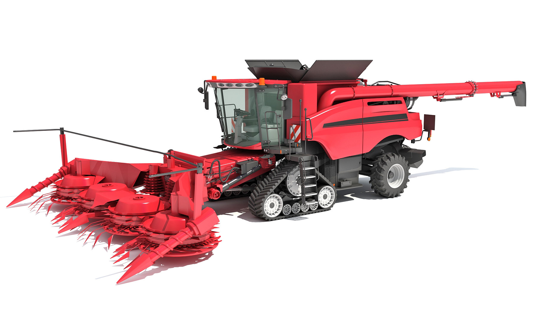 Forage harvester 3D model - TurboSquid 1465179