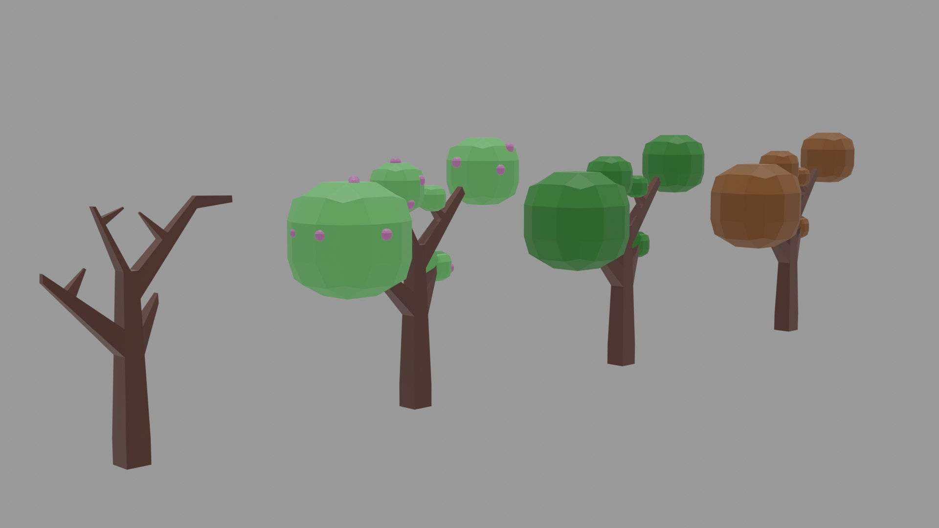 Free seasons tree 3D model - TurboSquid 1465232