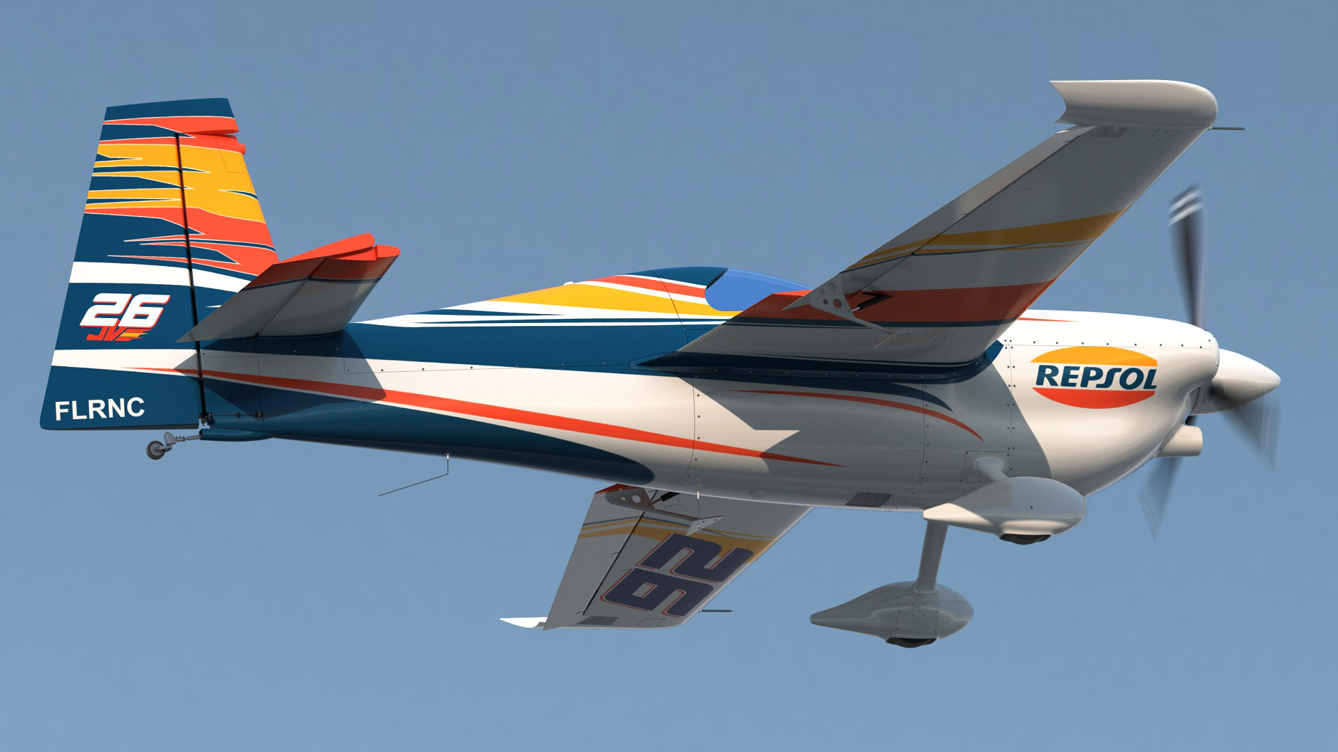 3D zivko edge 540 aerobatic - TurboSquid 1465435