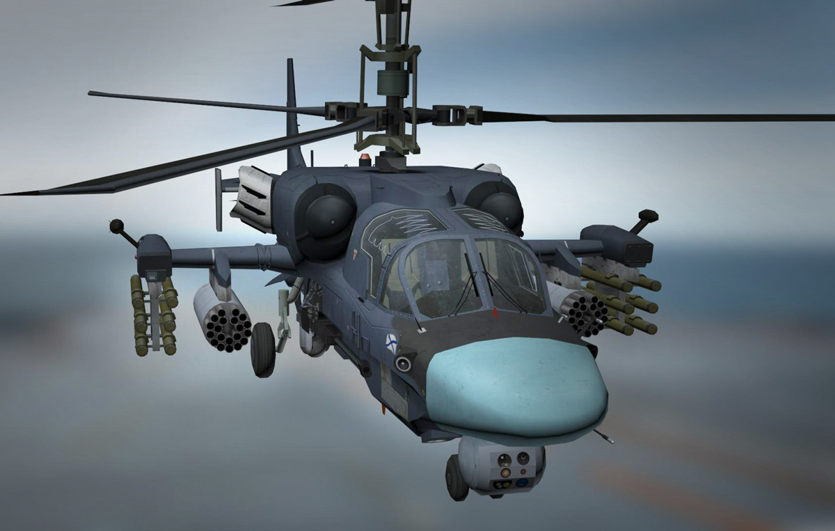 modèle 3D de Kamov Ka-52K Katran - TurboSquid 1465358