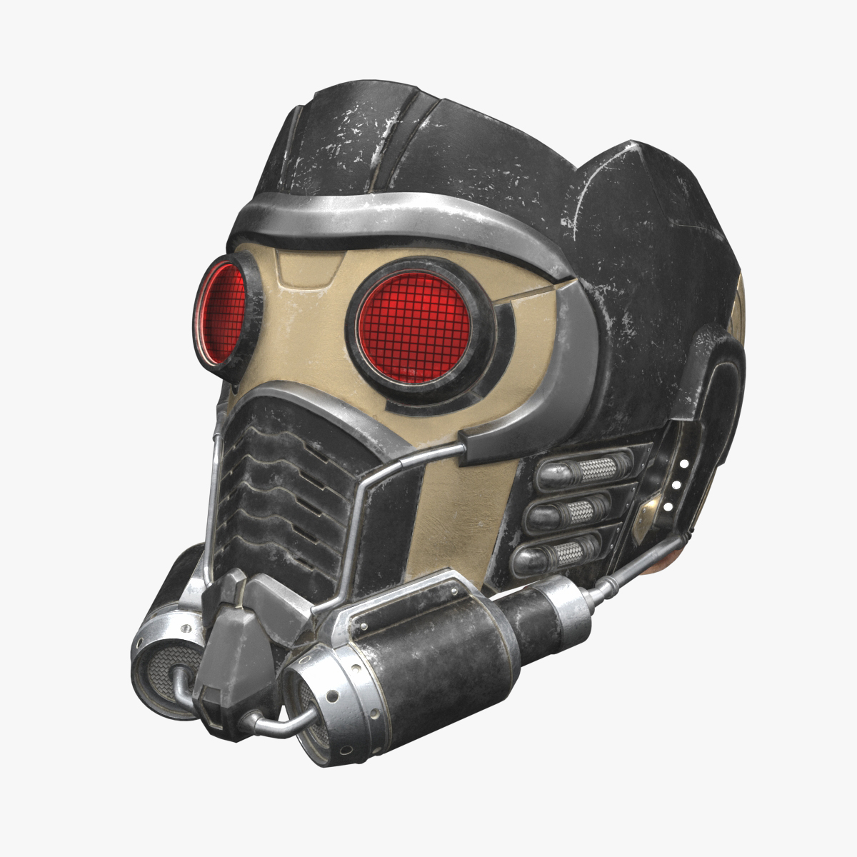 High-poly mask star-lord 3D model - TurboSquid 1465607