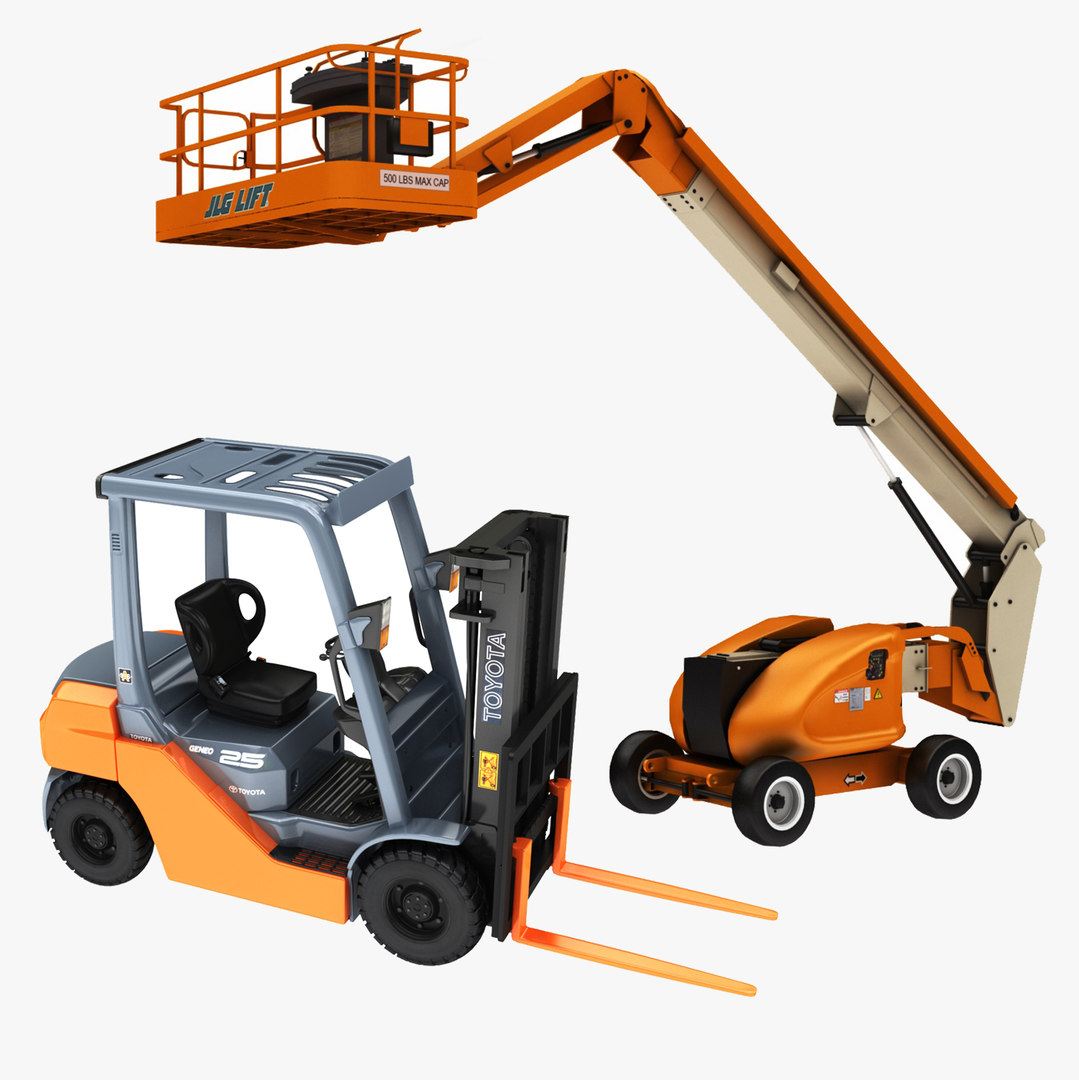 3D cherry picker model - TurboSquid 1465684