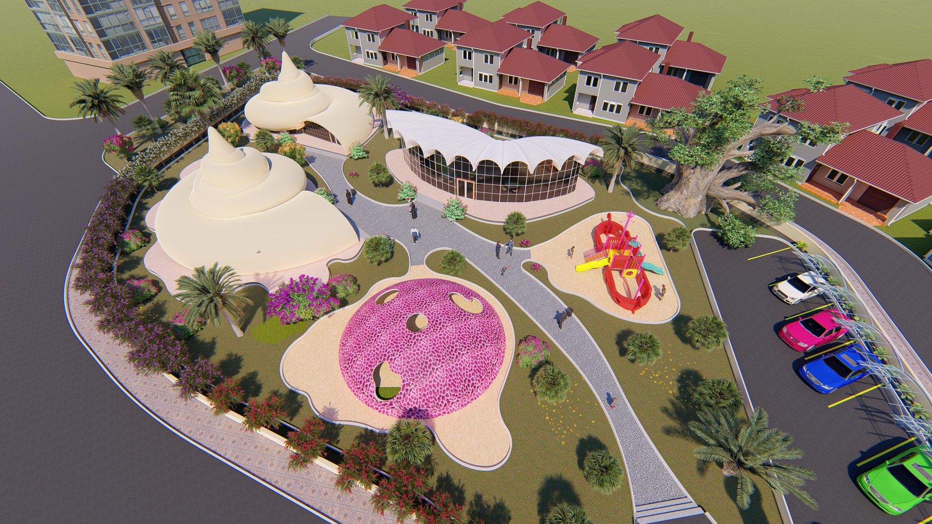 3D model revit children playground - TurboSquid 1465726