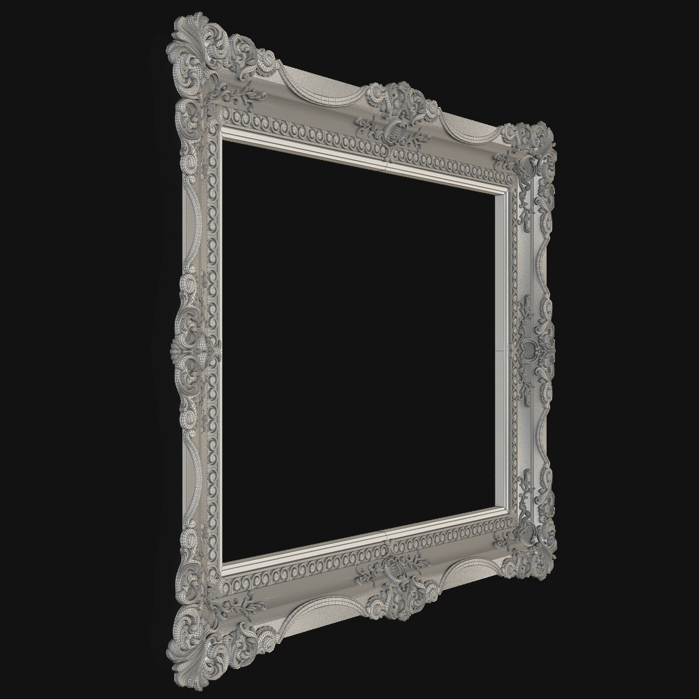 3D classic frame model - TurboSquid 1465760