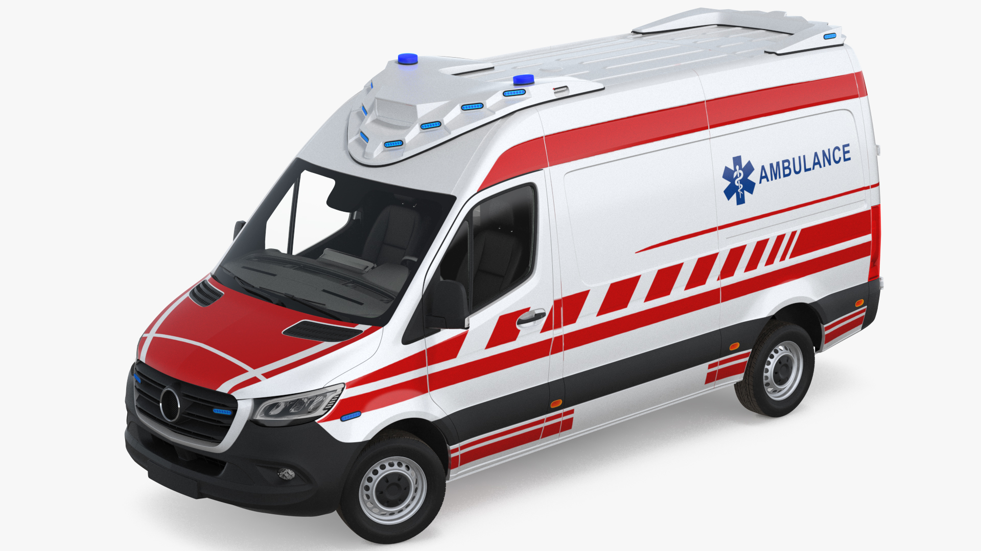Paramédico Ambulância Rigged Modelo 3D - TurboSquid 1465872