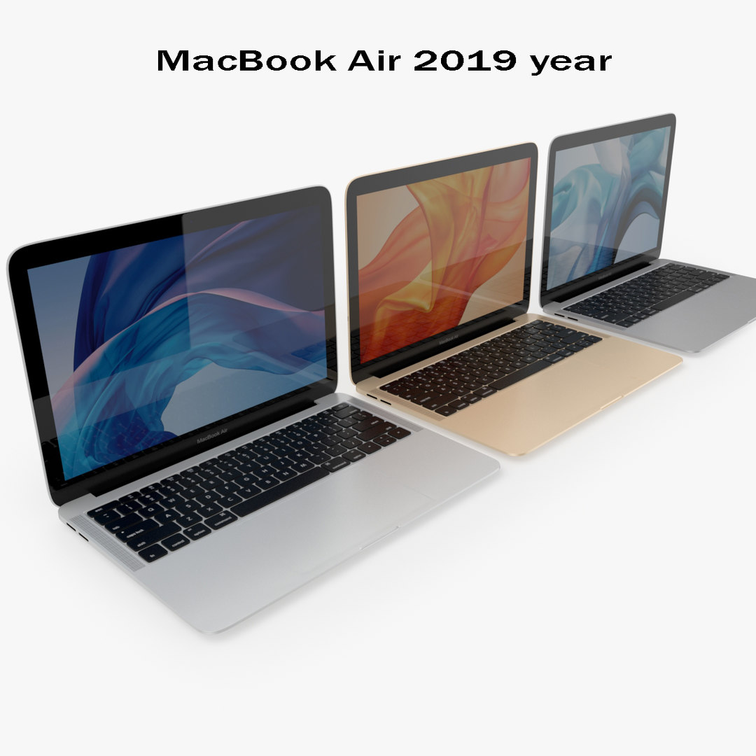 3D model macbook air - TurboSquid 1465847