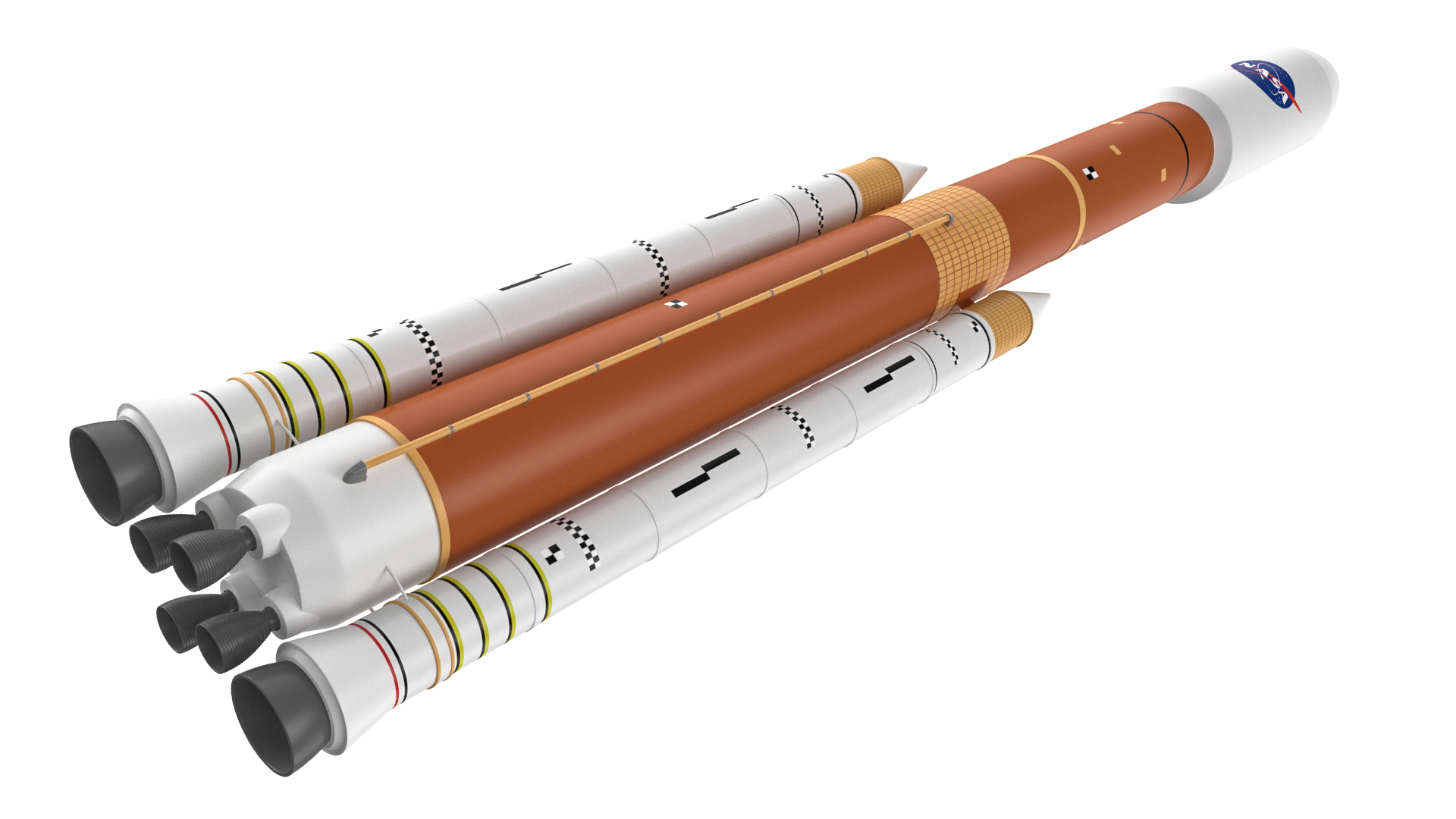 SLS Block 2 Cargo Rocket 3D模型3D模型 - TurboSquid 1465944