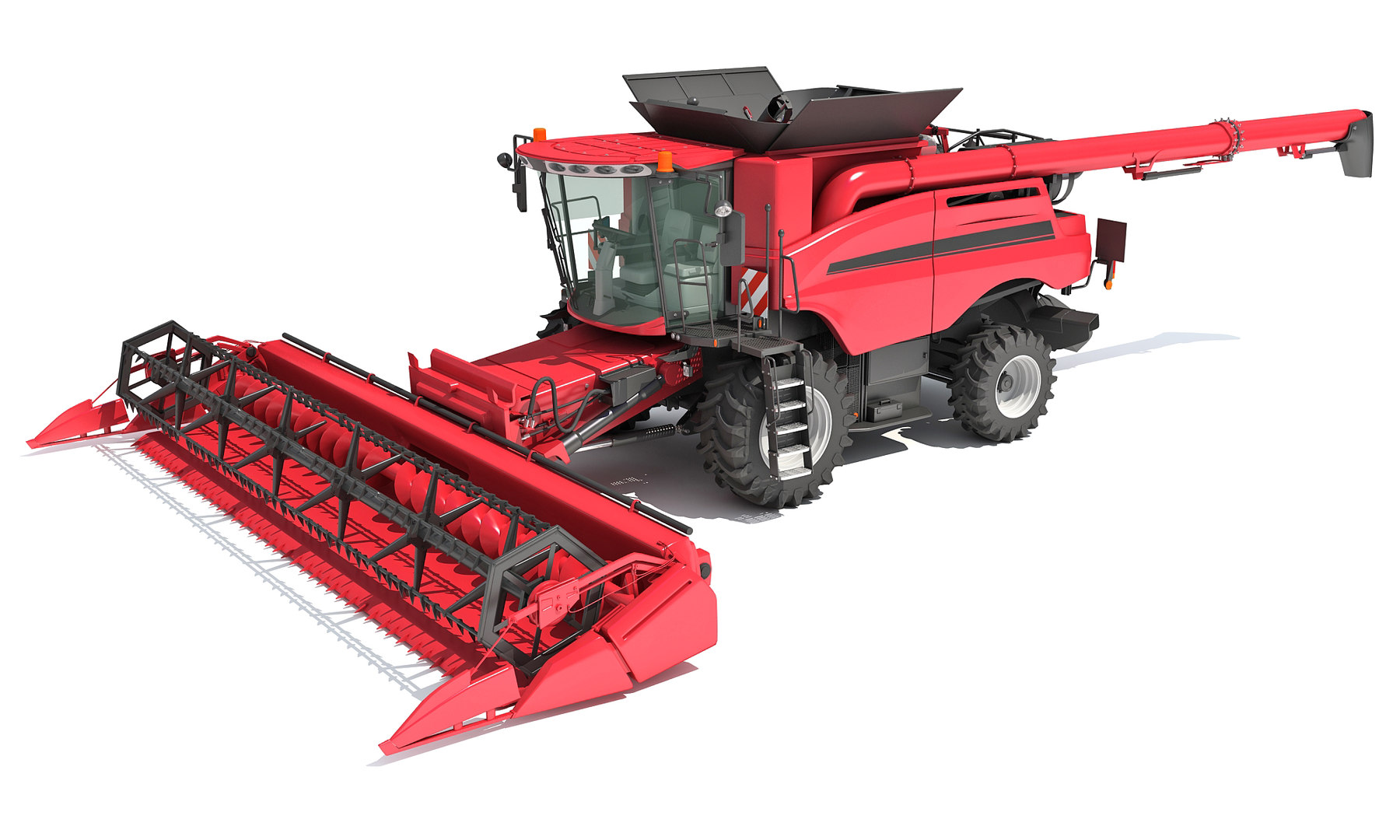 Combine harvester 3D model - TurboSquid 1466035