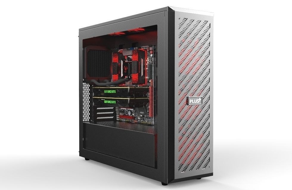 Sheet metal gaming case model - TurboSquid 1466101