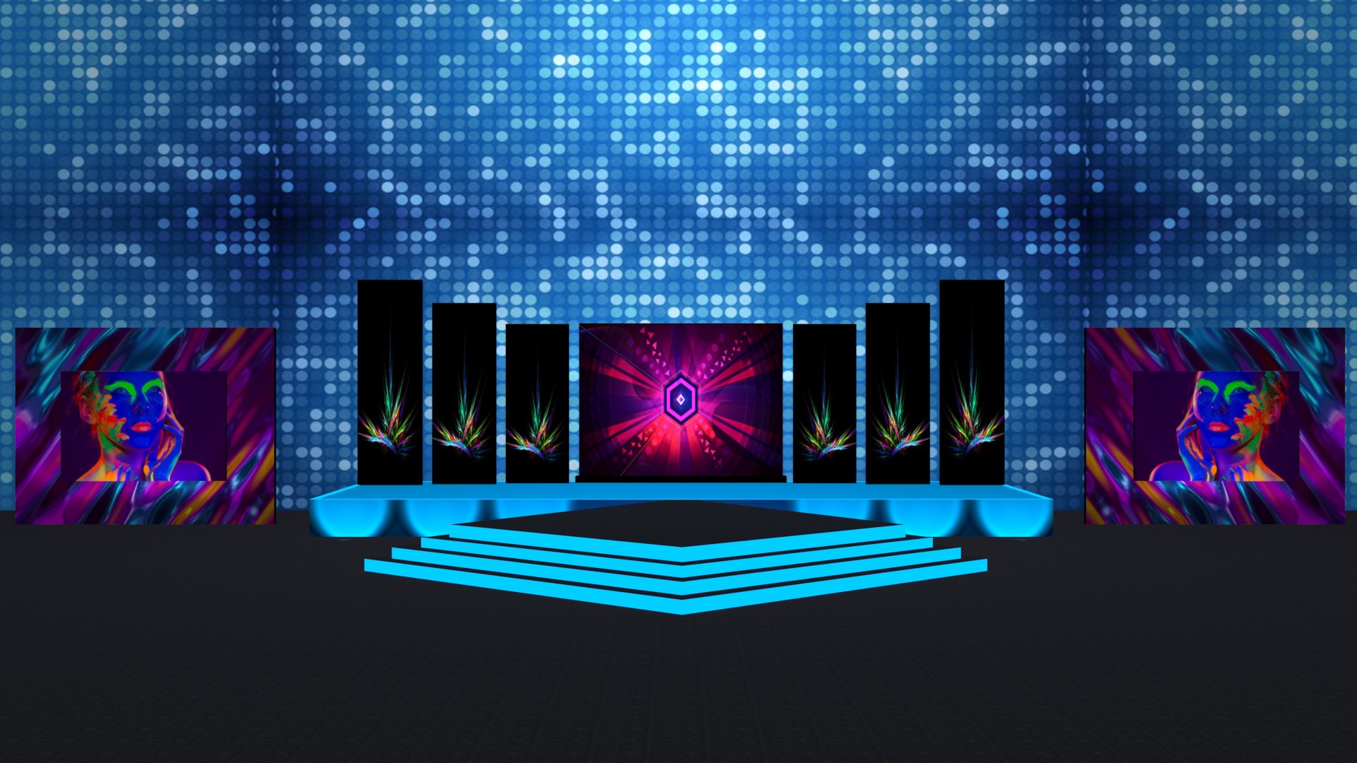 Event stage model - TurboSquid 1466163