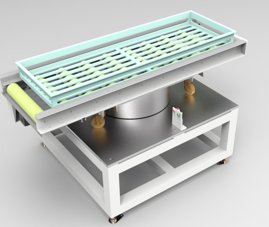 3D rotating conveyor model - TurboSquid 1466179