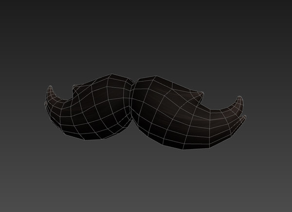 3D model mustache style - TurboSquid 1466316