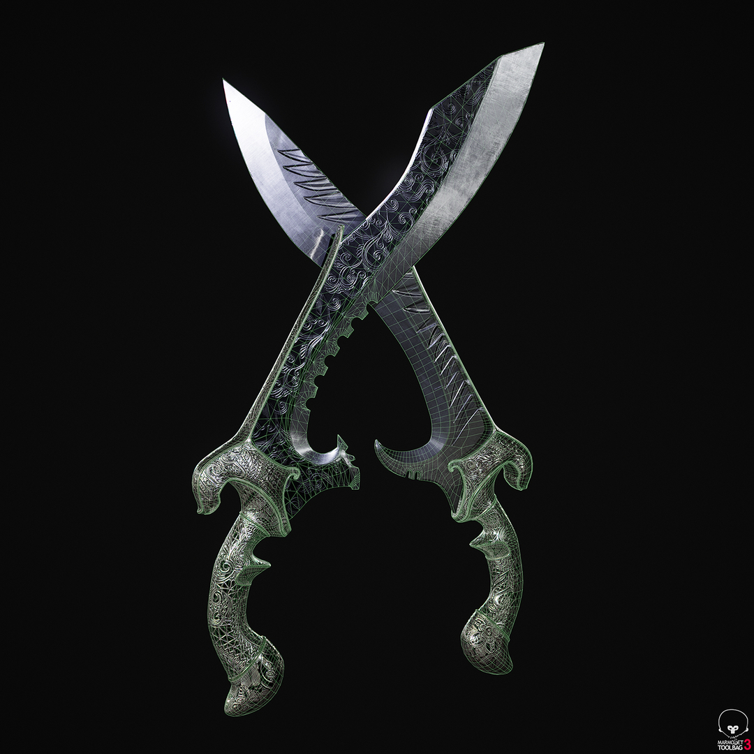 Nyx ulric s kukris 3D model - TurboSquid 1466452