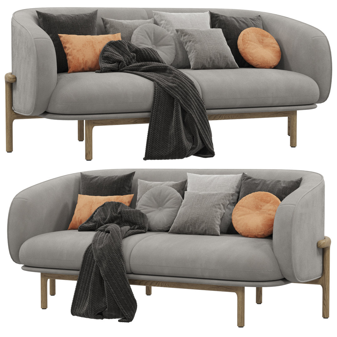 Handwerker MELA Sofa 3D-Modell - TurboSquid 1466554