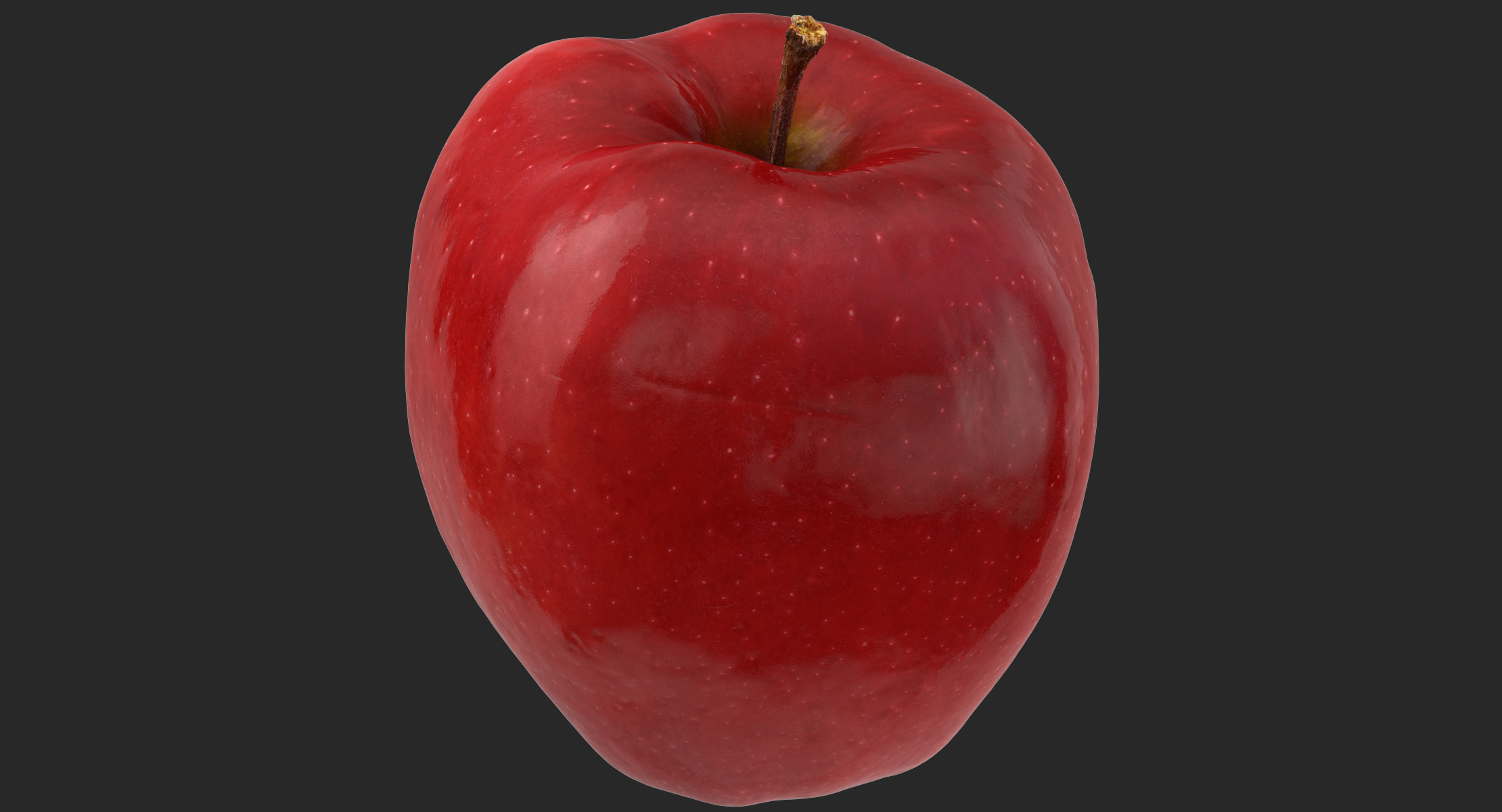 Red chief apple 01 3D model - TurboSquid 1466816